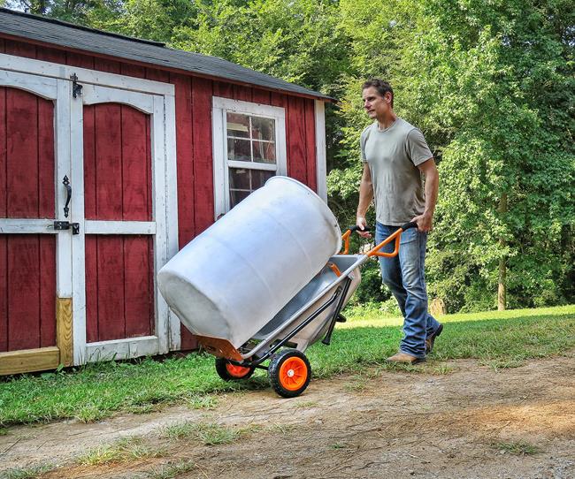 Multifunctionele kruiwagen voor de werkzaamheden in de tuin Worx WG050 ...