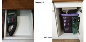 Wat zijn de verschillen tussen stofzuigers EasyVac 12 i PAS 18 LI Bosch? - rotopino.nl