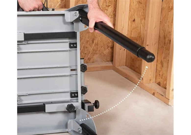 Werktafel voor metaalzaagmachine Heavy Duty Evolution EVO-STAND-CHOPSAW ...