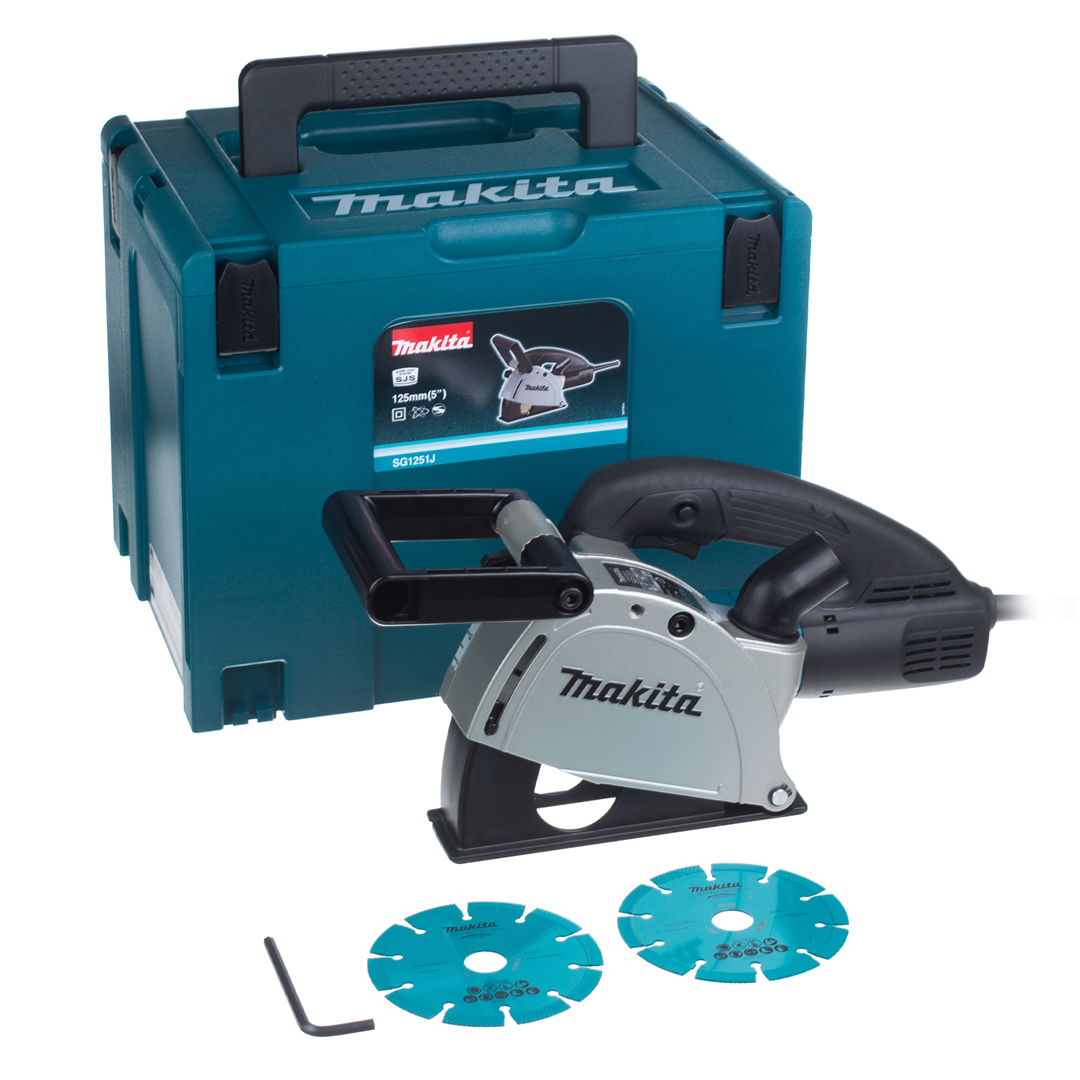 Muurfrees / sleuvenzaag Makita SG1251J | rotopino.nl