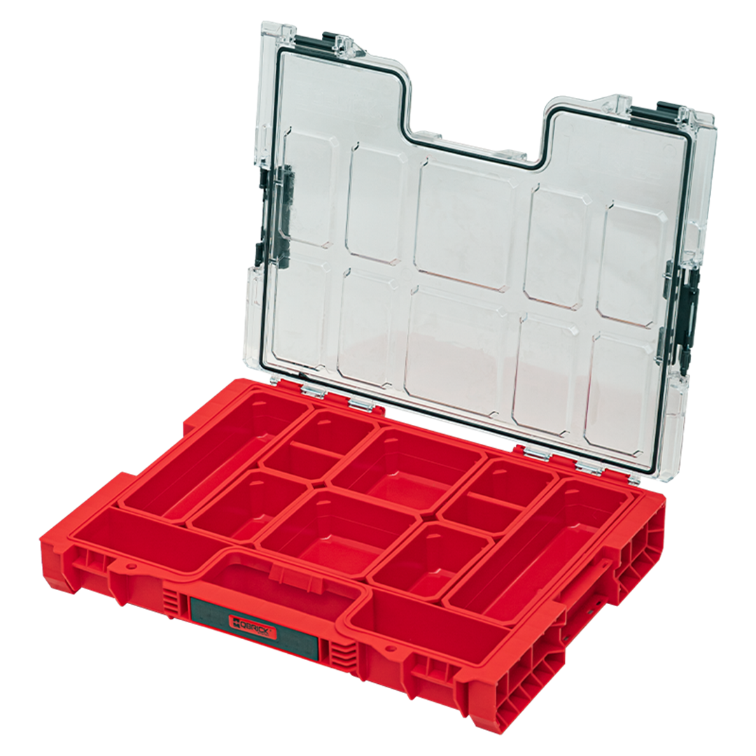 Organizer met afneembare bakken Qbrick System PRO ORGANIZER 200 RED ...