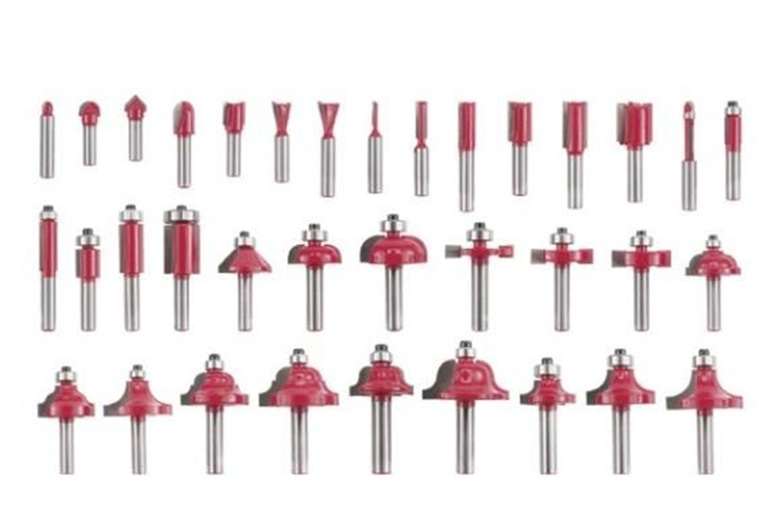 Frezenset voor hout 35-delig Yato YT-6803 | rotopino.nl